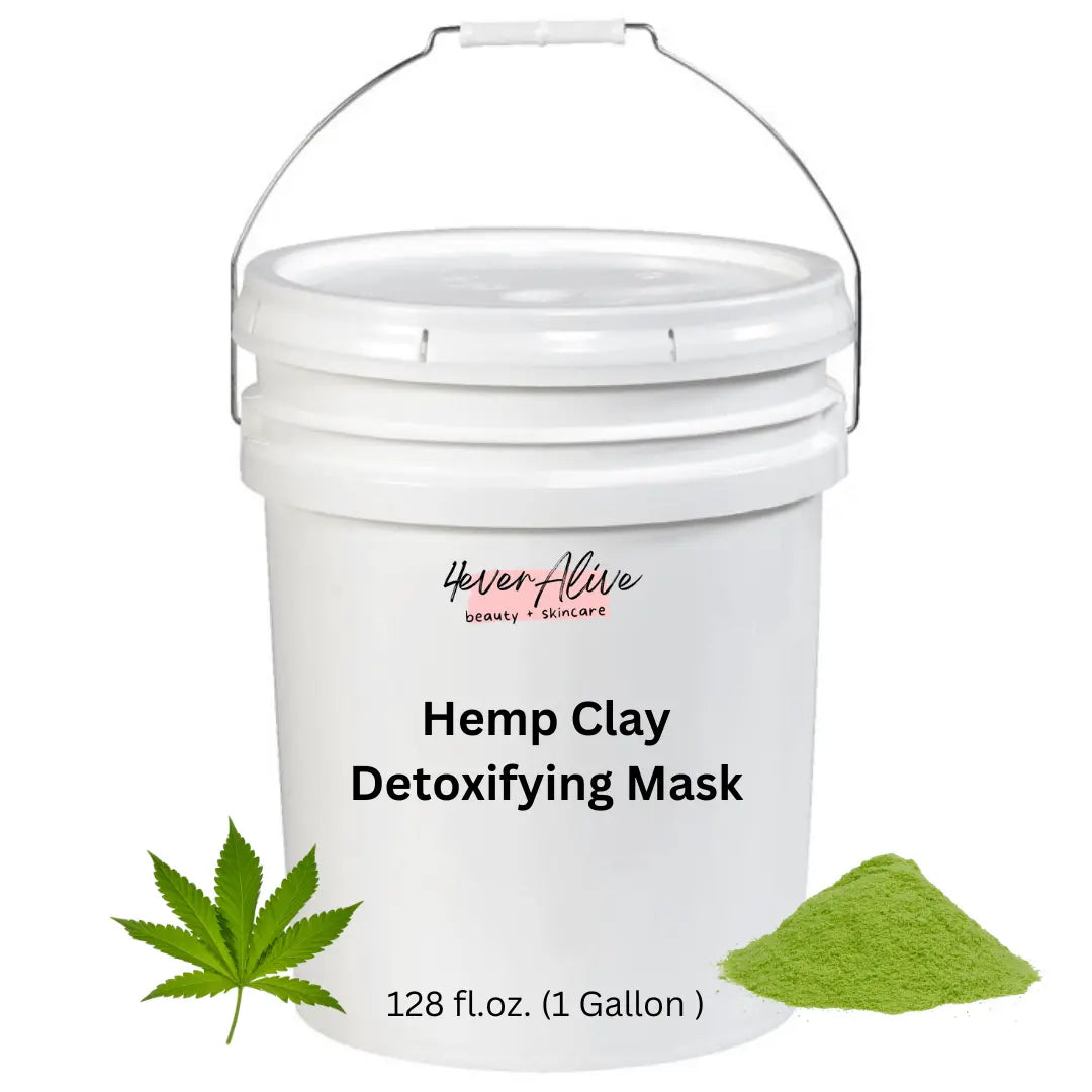 Hemp Clay Mask – Detoxifying Face Mask – 4EverAlive Labs